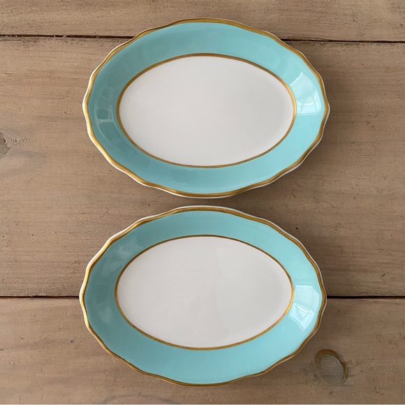 Jackson China | Dining | Rare Set Of 2 Tiffany Blue Turquoise Jackson ...